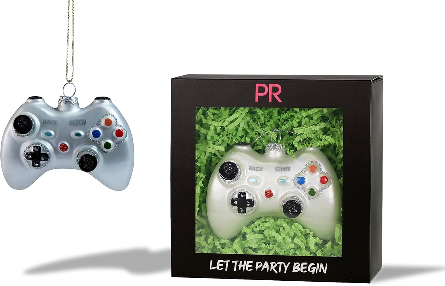 Party Rock | White Video Game Controller | Entertainment Collection ...