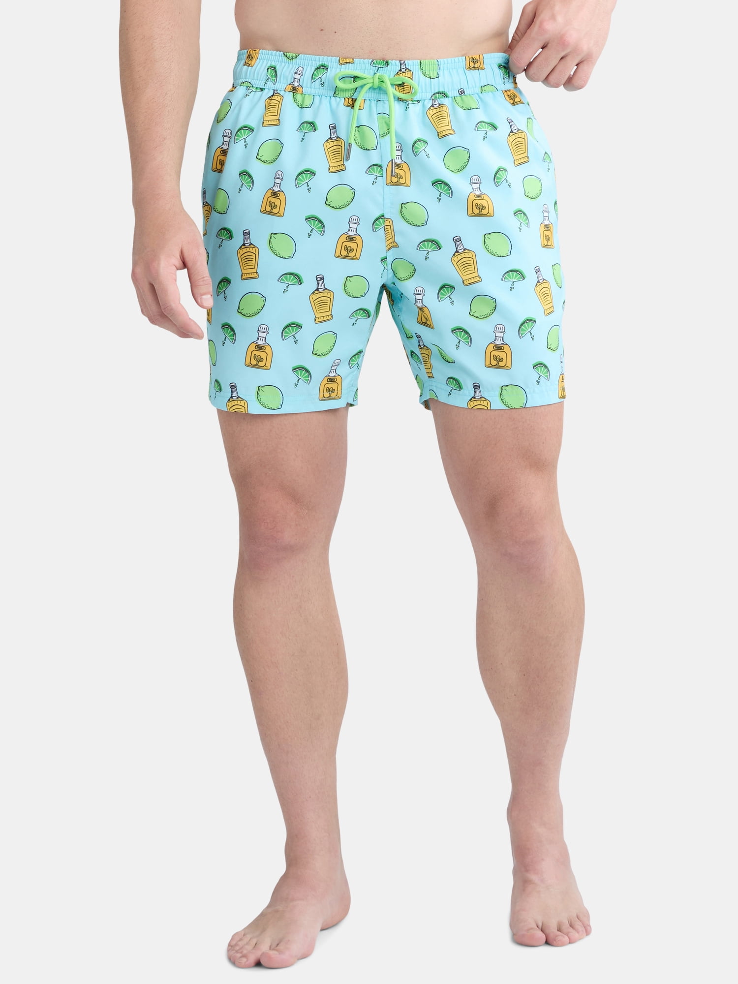 Party Sharks Men's Swim Trunks, 6.5" Inseam (Available in S-XL ...