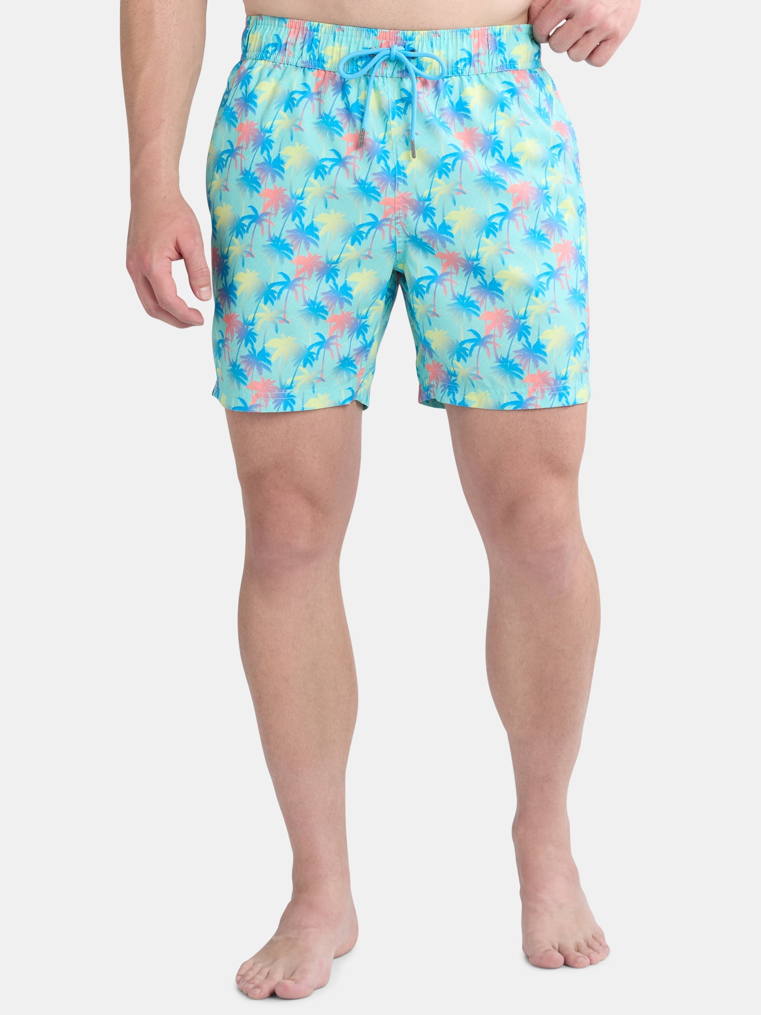 Party Sharks Men's Swim Trunks, 6.5" Inseam, Sizes S-XL - Walmart.com