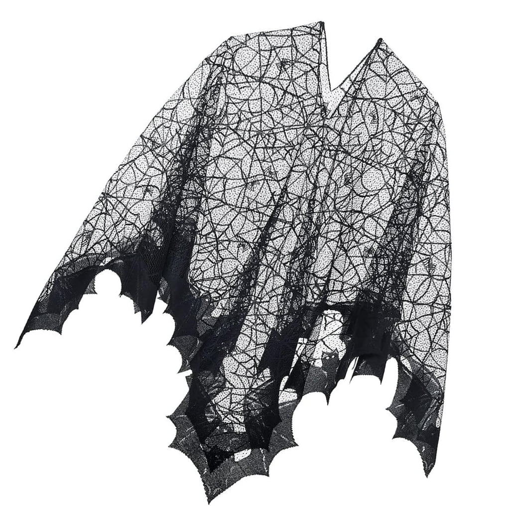 Party Shawl Lace for Party Proms for Women and Girls Spiders Long Shawl ...