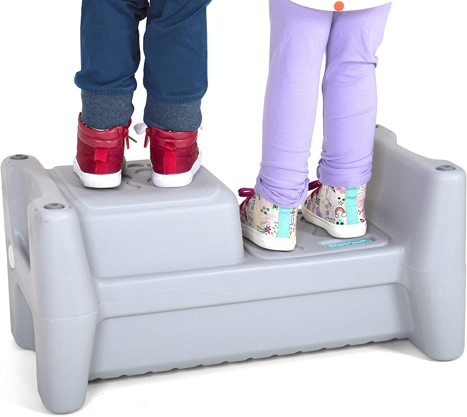 Party Sibling Step Stool, Lightweight and Non-Slip Step Stool for Kids ...
