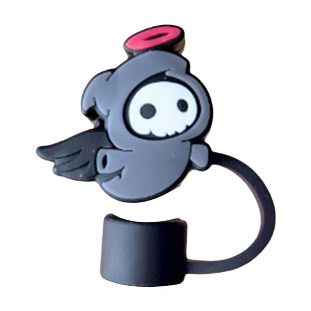 Party Silicone Straw Stopper Reusable Airtight Drinking Dust * Cup Acce ...