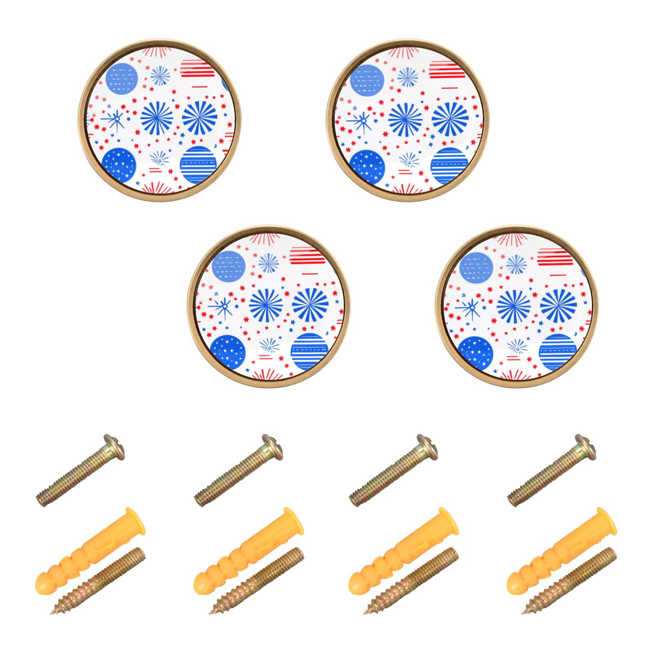 Party Simple Fireworks Cabinet Furniture Knobs Drawer Metal Pulls 1 ...