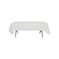 Party Source *12 Count* White Rectangular Plastic Tablecloths 54" x 108 ...