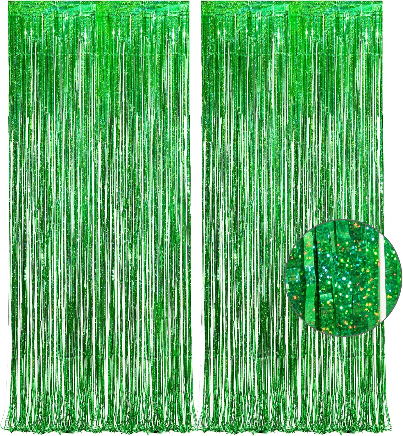 Party Streamers Decoration - Foil Fringe Backdrop for 2026 NYE ...