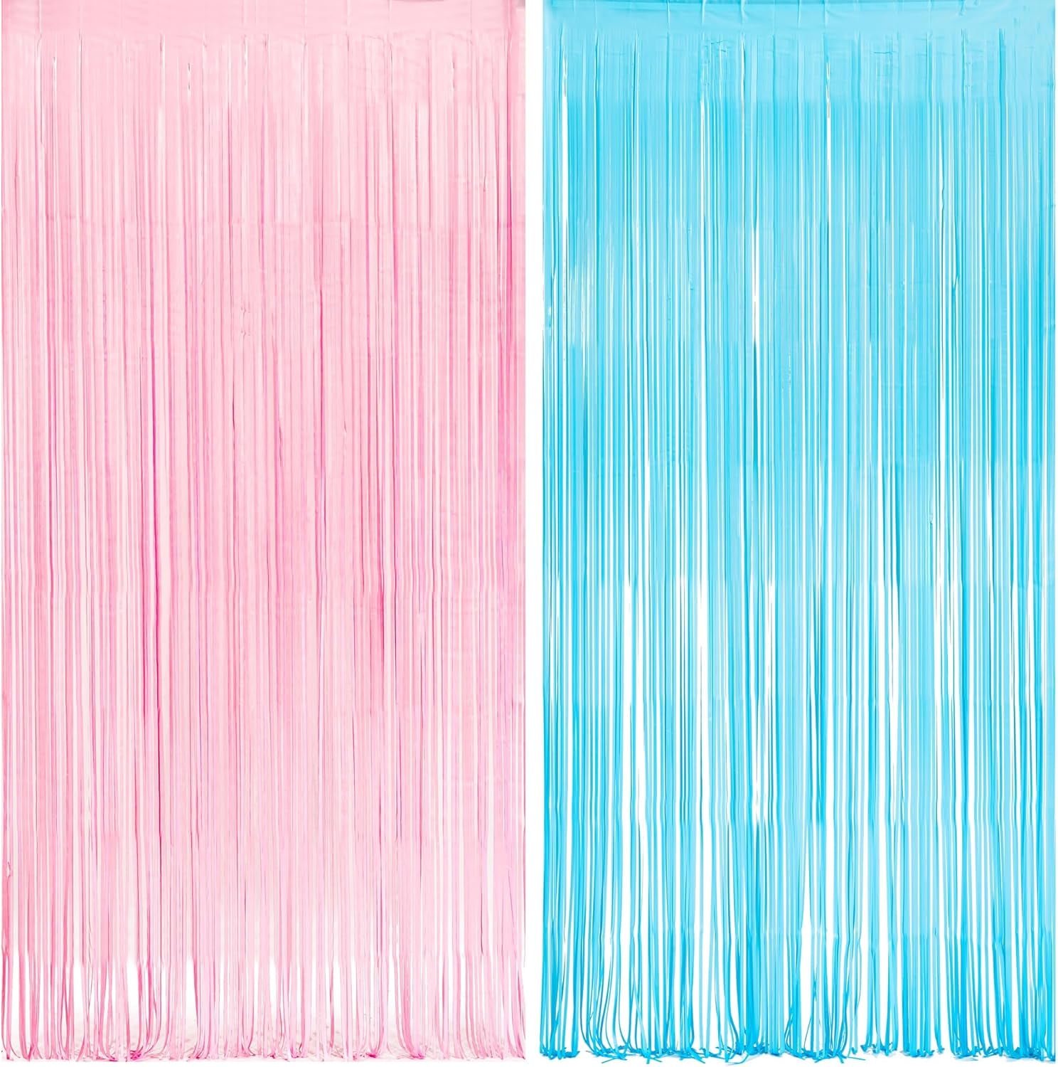 Party Streamers Decoration - Foil Fringe Backdrop for 2026 NYE ...