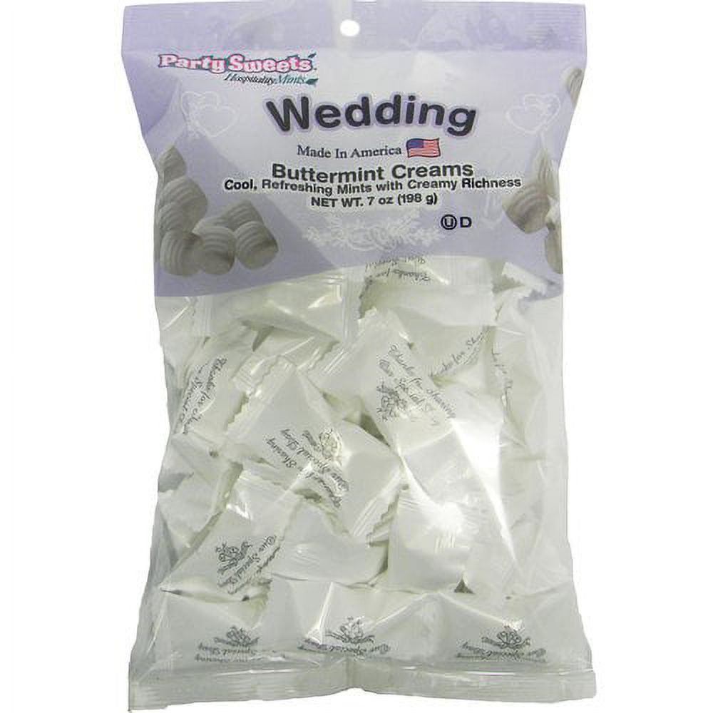 Party Sweets 7 Oz. Wedding Buttermint Creams, 50 Count - Walmart.com