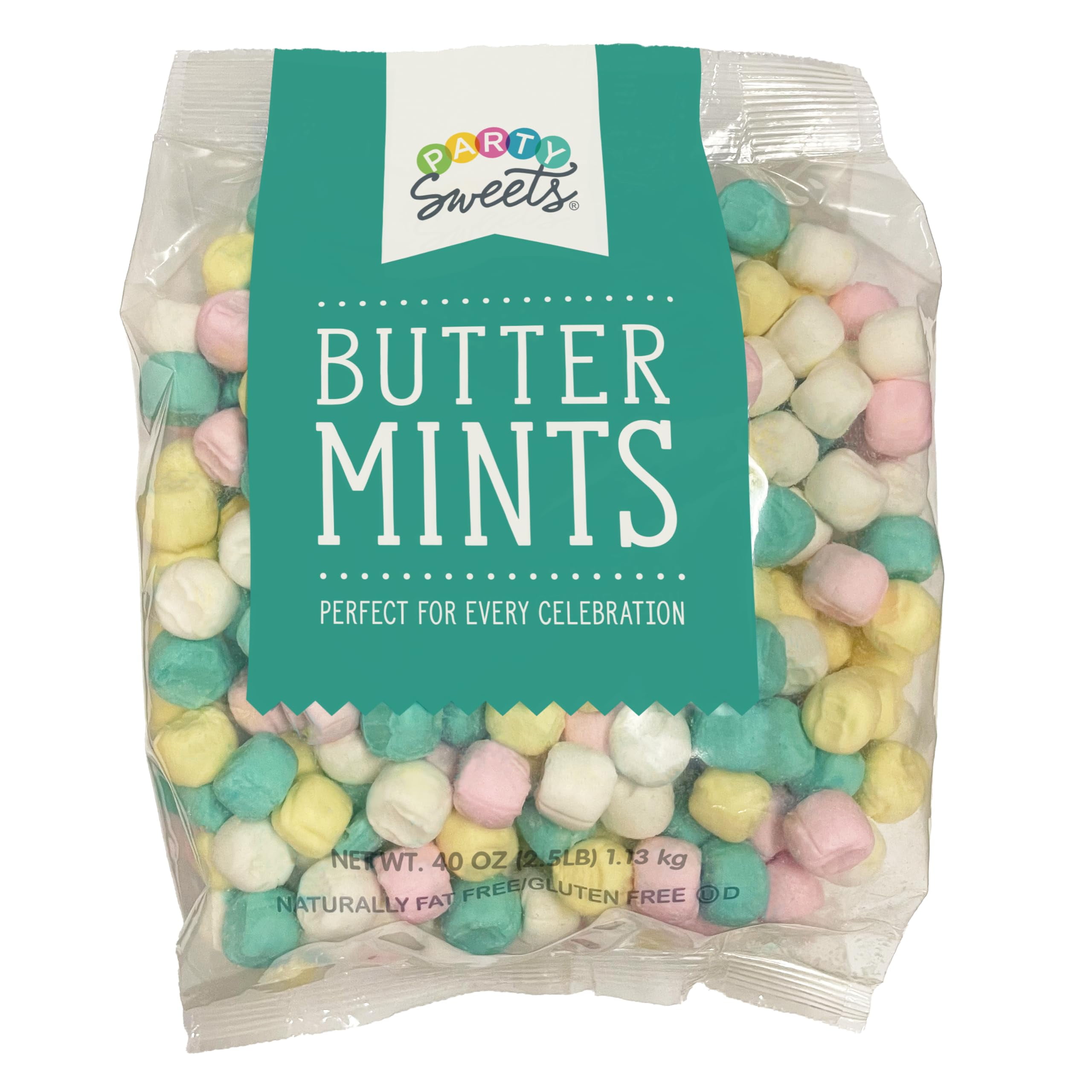 Party Sweets Assorted Buttermints, HMF23 2.5 Pound, Appx. 350 pieces ...