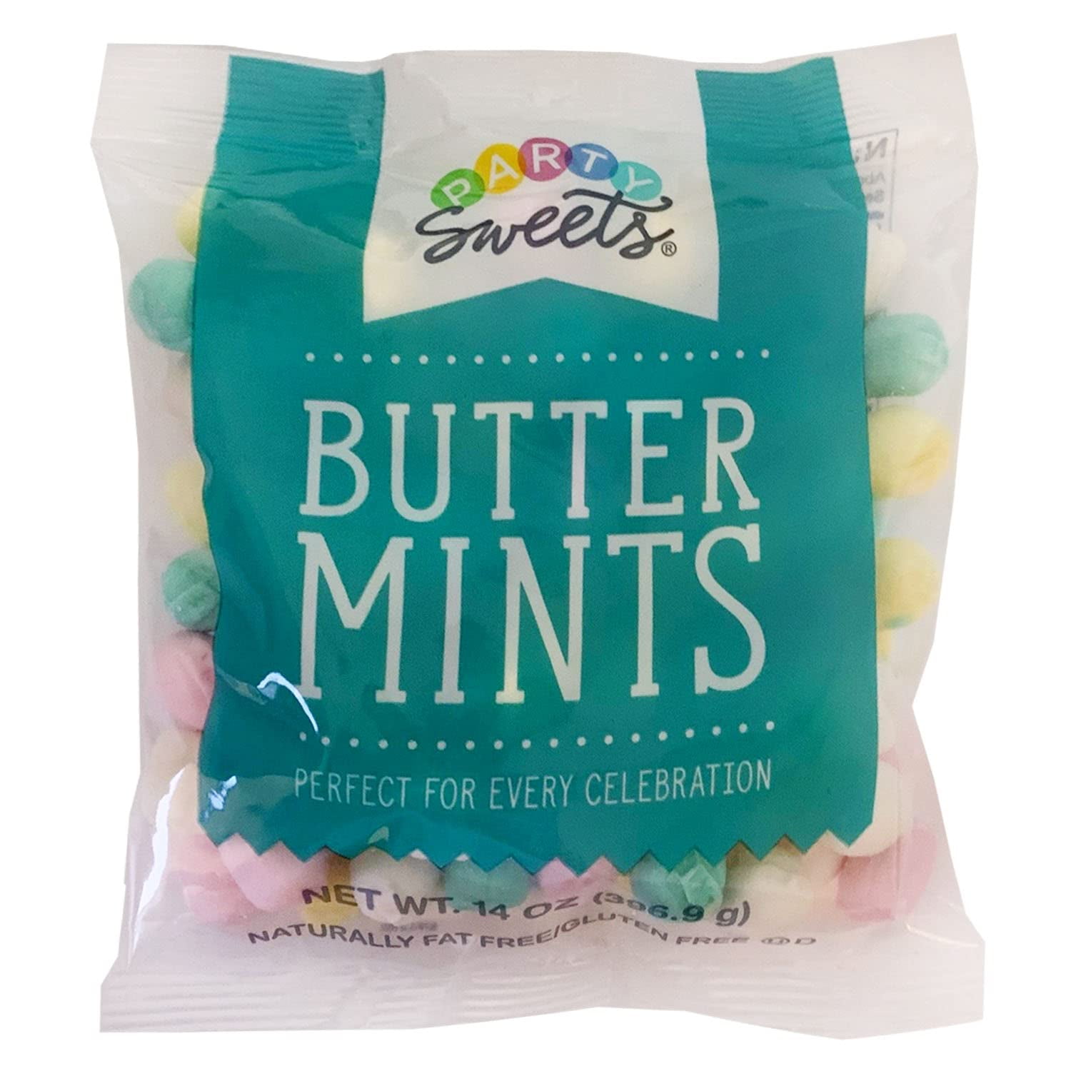 Party Sweets Assorted Pastel ESF27 Buttermints, 14 Ounce, Appx. 100 ...