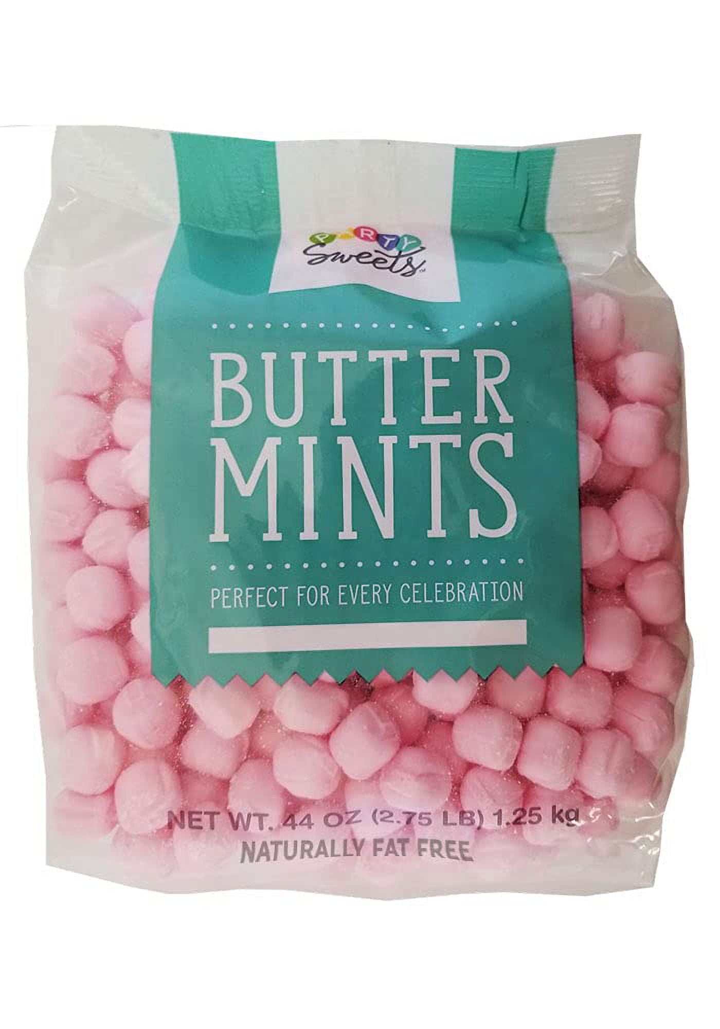 Party Sweets Pink Buttermints, MFF30 2.75 Pound, Appx. 350 pieces from Hospitality Mints ...