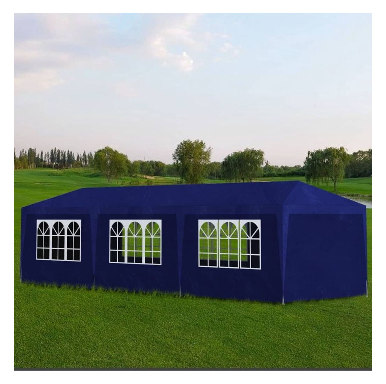 Party Tent 10'x30' Blue - Walmart.com