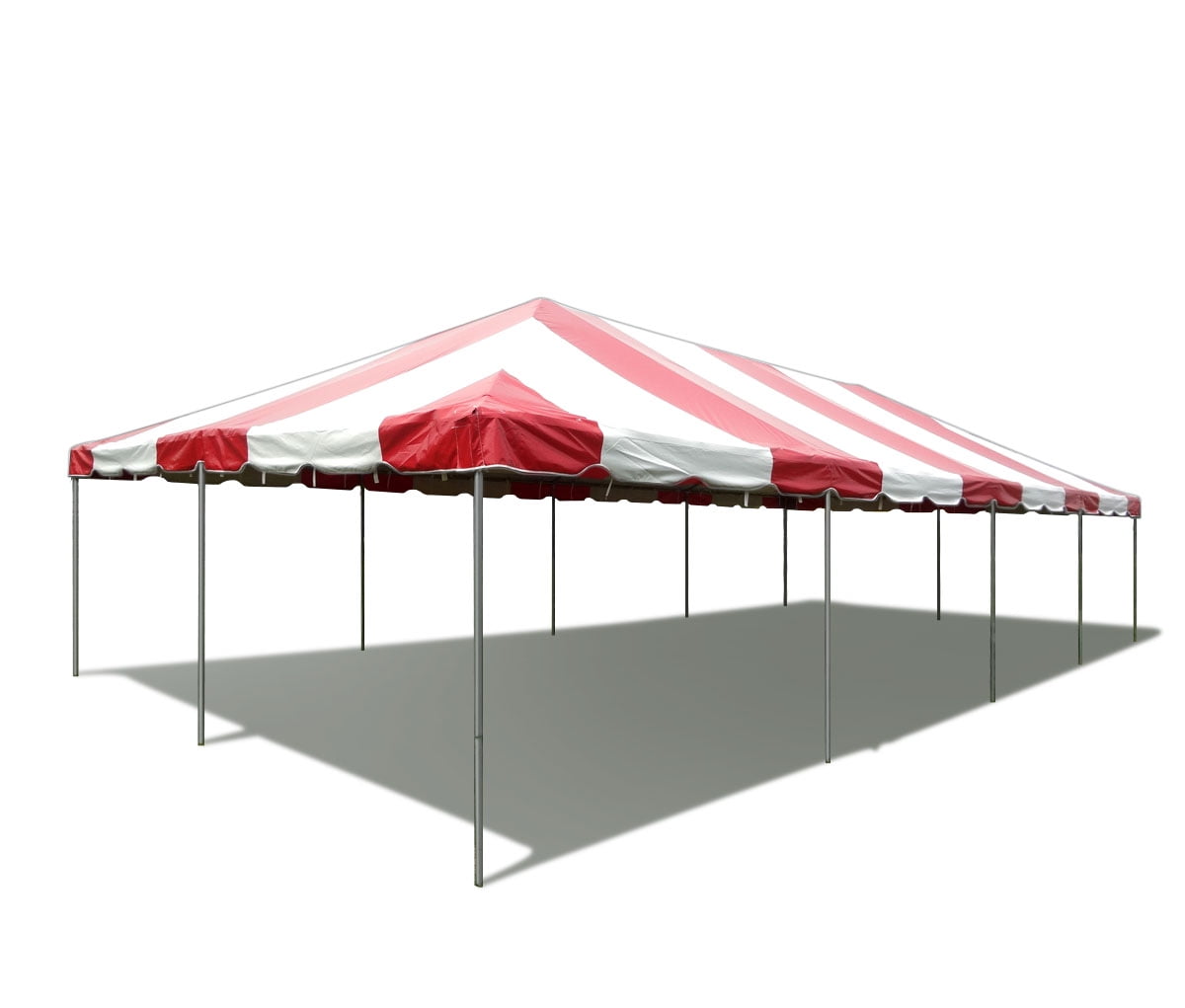 Party Tents Direct Weekender West Coast Frame Party Tent, Red, 20 ft x ...