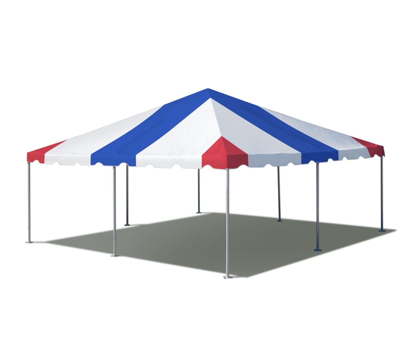 Party Tents Direct Weekender West Coast Frame Party Tent, Red White and ...