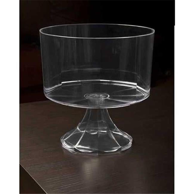 Party Tray Essentials Plastic Trifle Bowl - Disposable Serving Dish ...