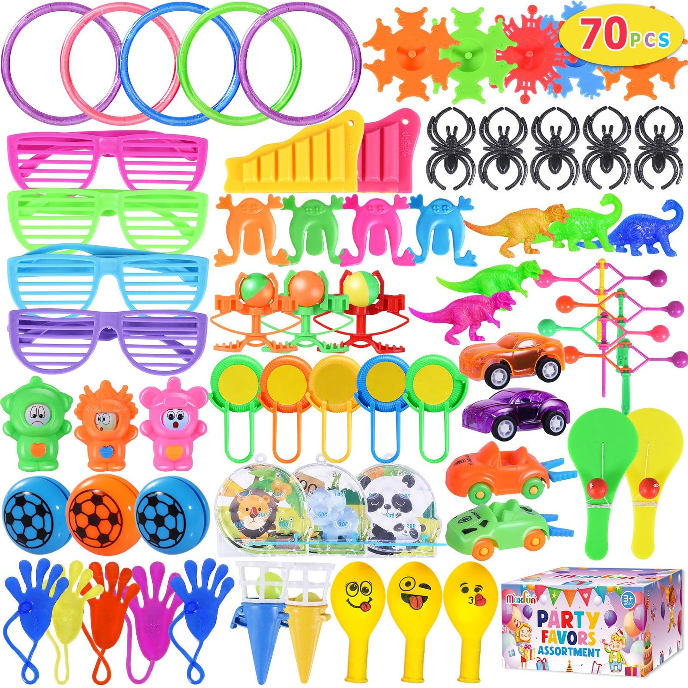 Party Treasure Box - 70pcs Toy Assortment for Kids! Perfect for ...