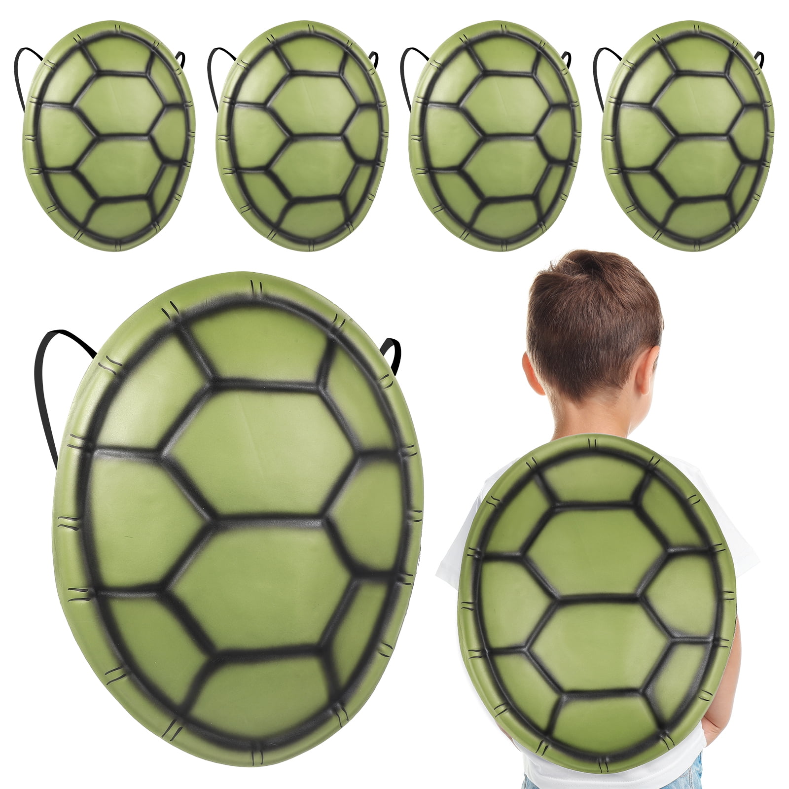 Party Turtle Shells, 5Pcs Turtle Shell for Kids Halloween Cosplay Props ...
