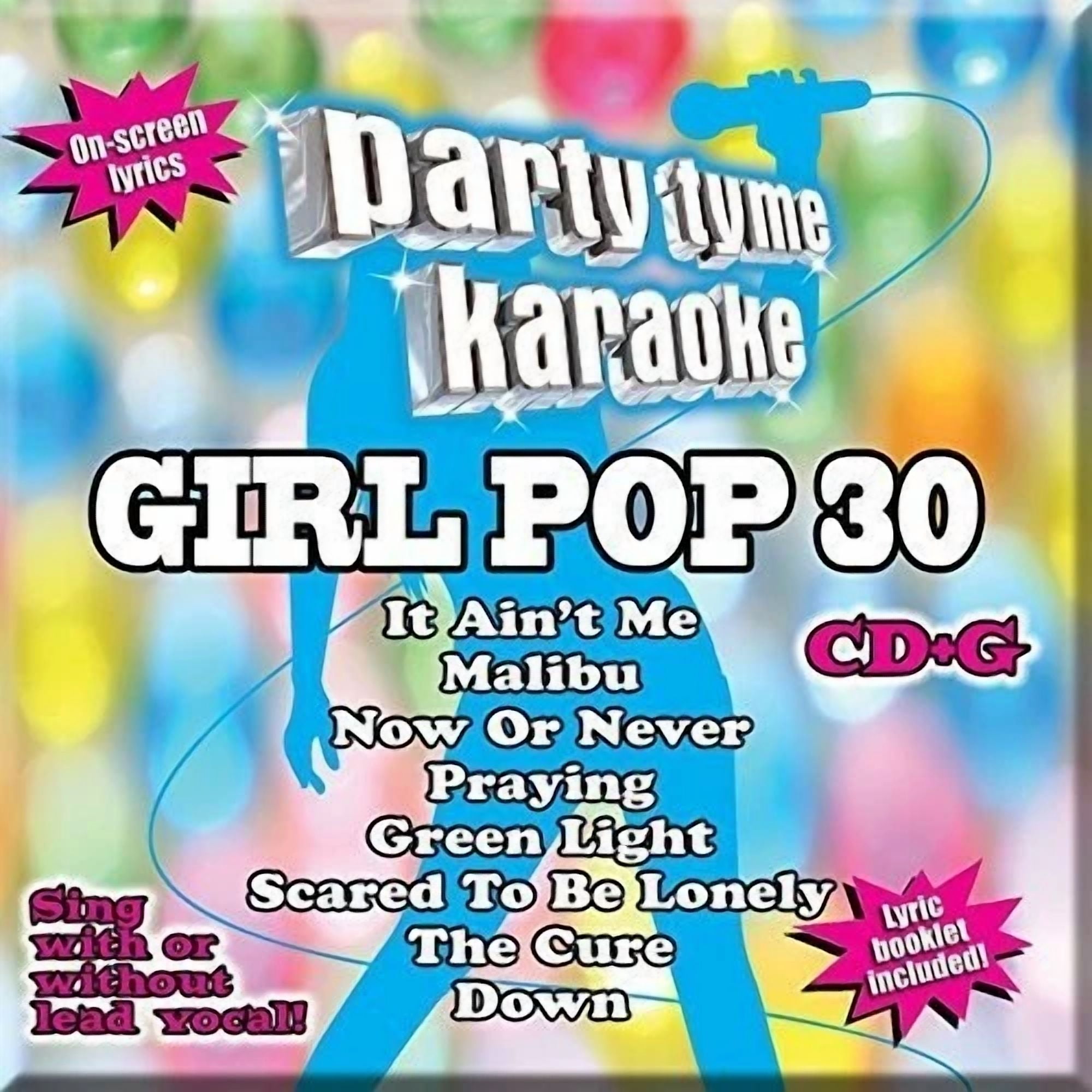 Party Tyme Karaoke - Girl Pop 30[8+8-song CD+G] - Music CD - - - Sold ...