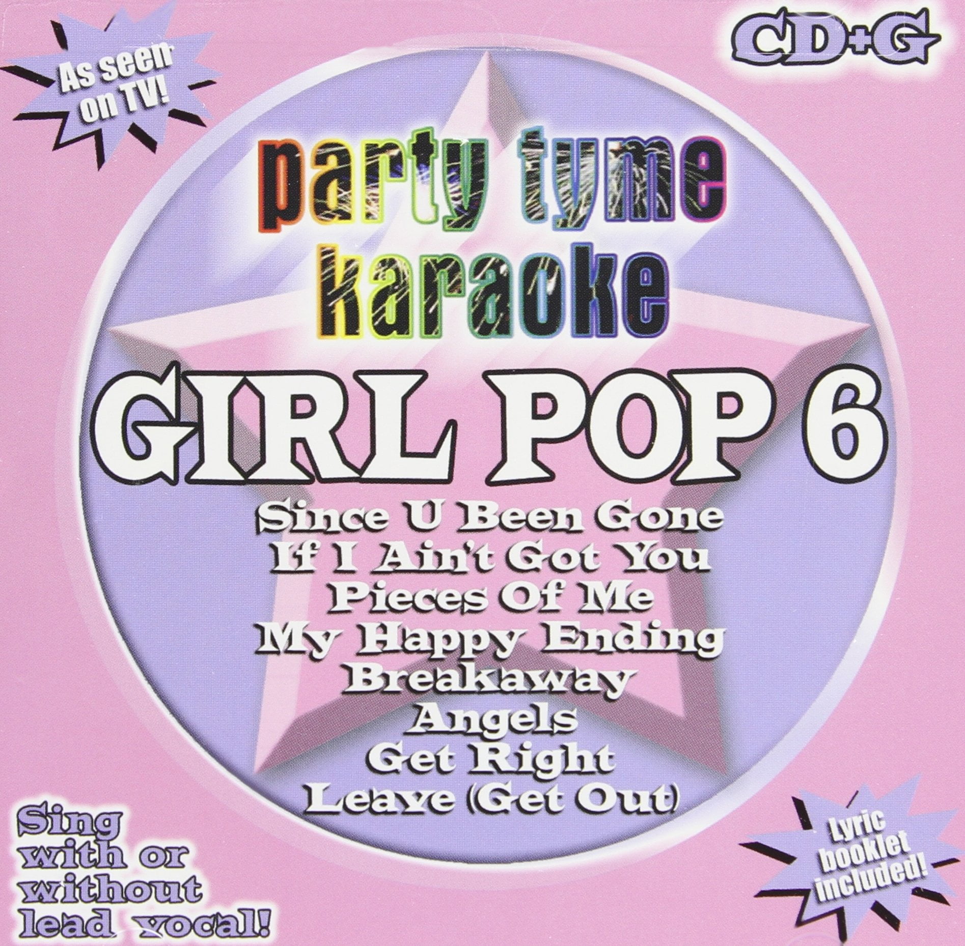 Party Tyme Karaoke: Girl Pop, Vol. 6 (CD) by Karaoke - Walmart.com