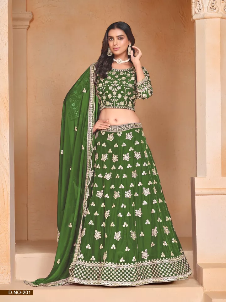 Party Wear Indian Lengha Wedding Bollywood Pakistani Designer Lehenga ...