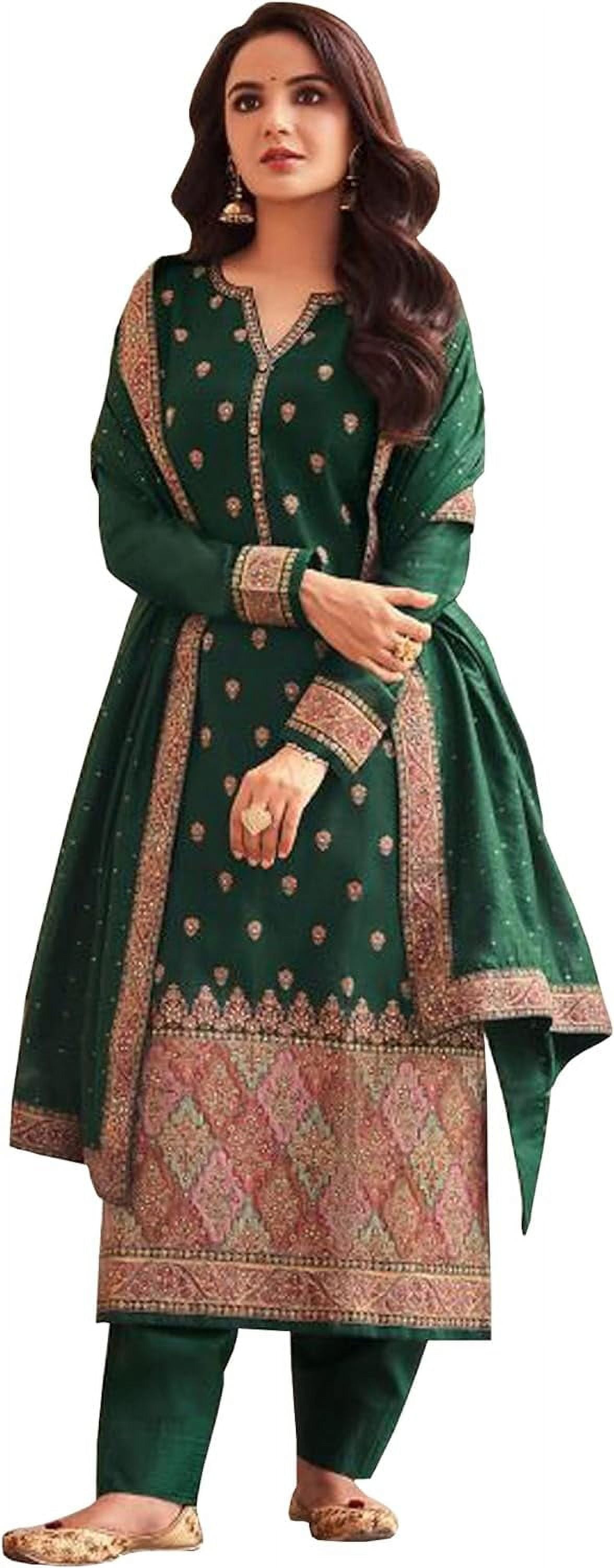 Party Wear Shalwar Kameez Suits Indian Pakistani Designer Plazzo Pant ...