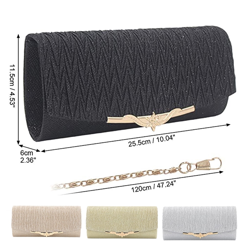 Party Womens Wife Banquet Glitter Bag Chain Shoulder Bag Sequins ...