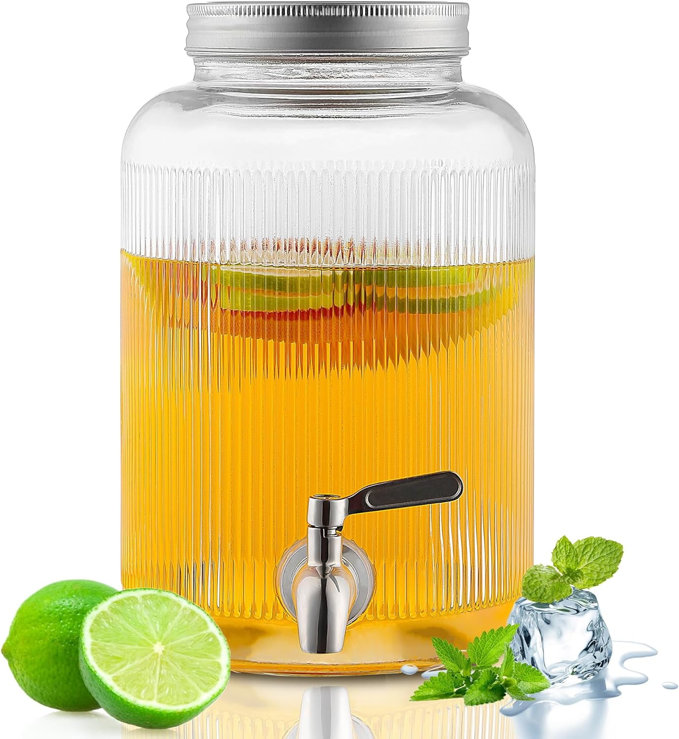 Party beverage dispenser, 1-gallon beverage dispenser, suitable for ...