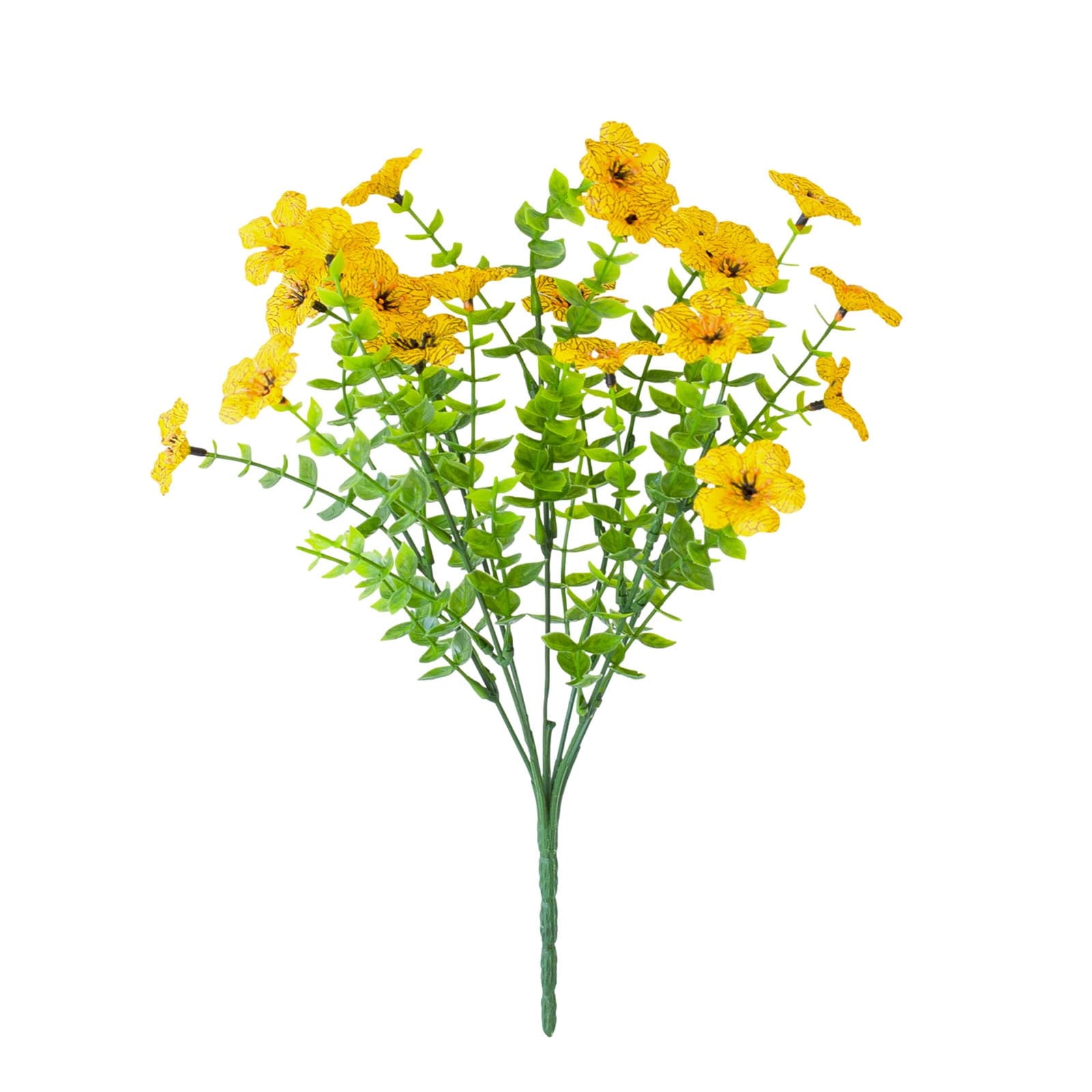 Party bionic flower 18 Bundles Artificial Flowers Plants With 7 ...