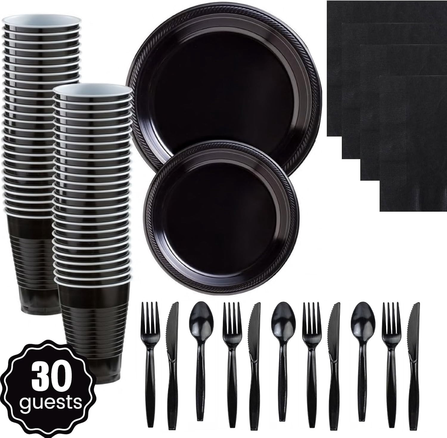 Party cutlery disposable cutlery set Outdoor picnic Birthday Party ...