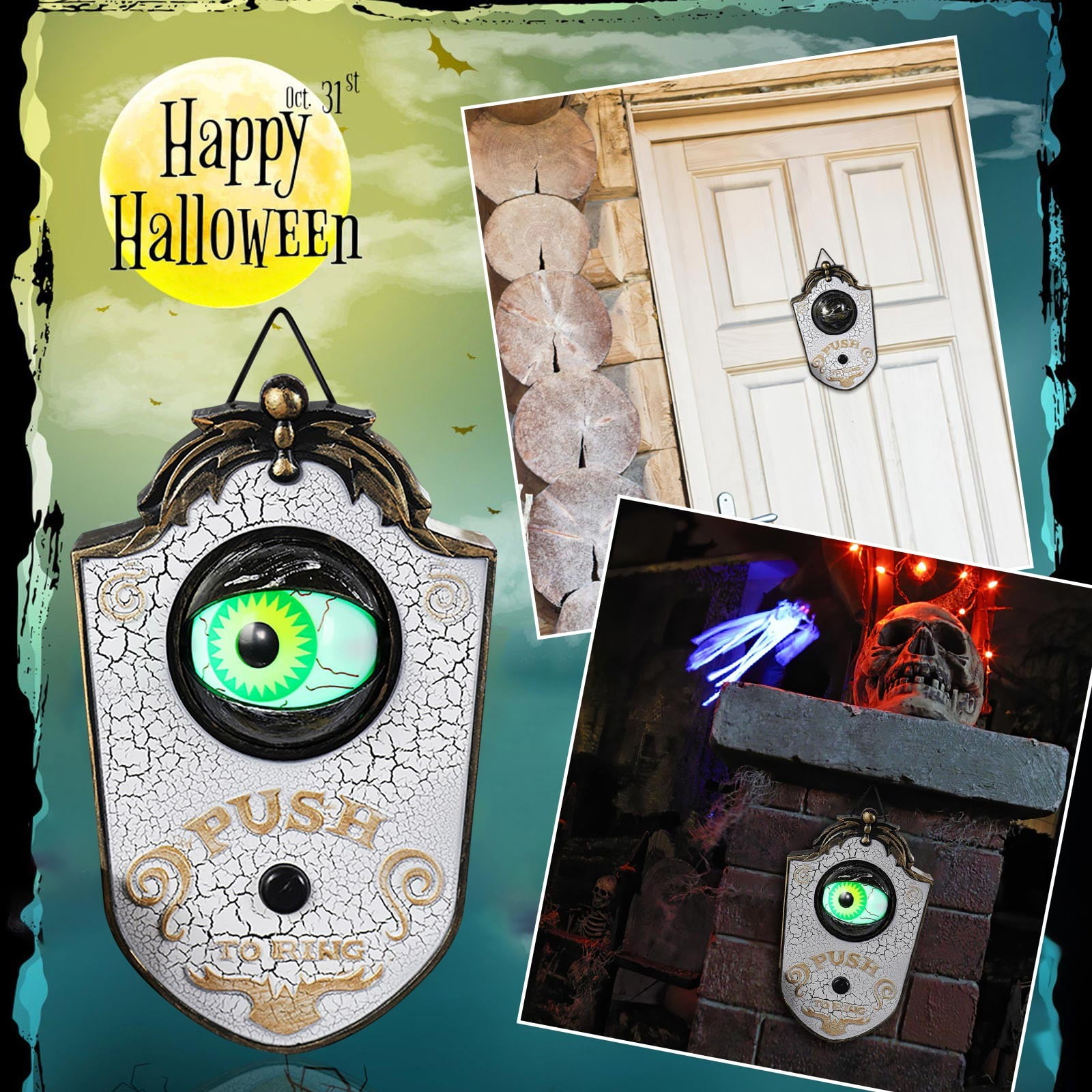 Party decorations Cake and baking supplies Party Decorations Doorbell ...