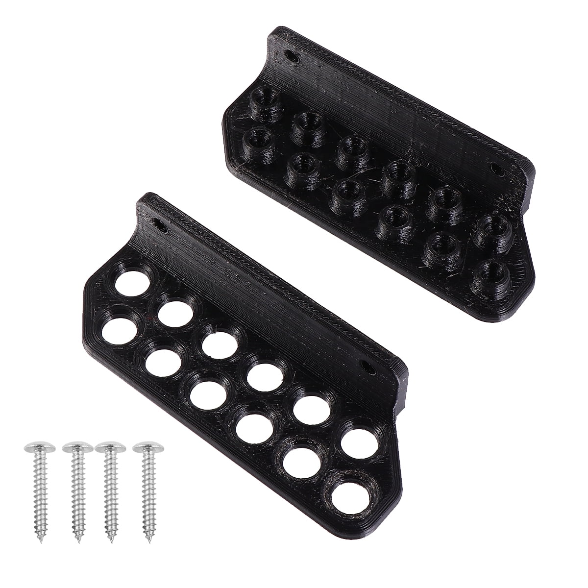 PartyKindom 1 Pair of Wall Hanging Arrow Rack Black ABS for Arrow ...