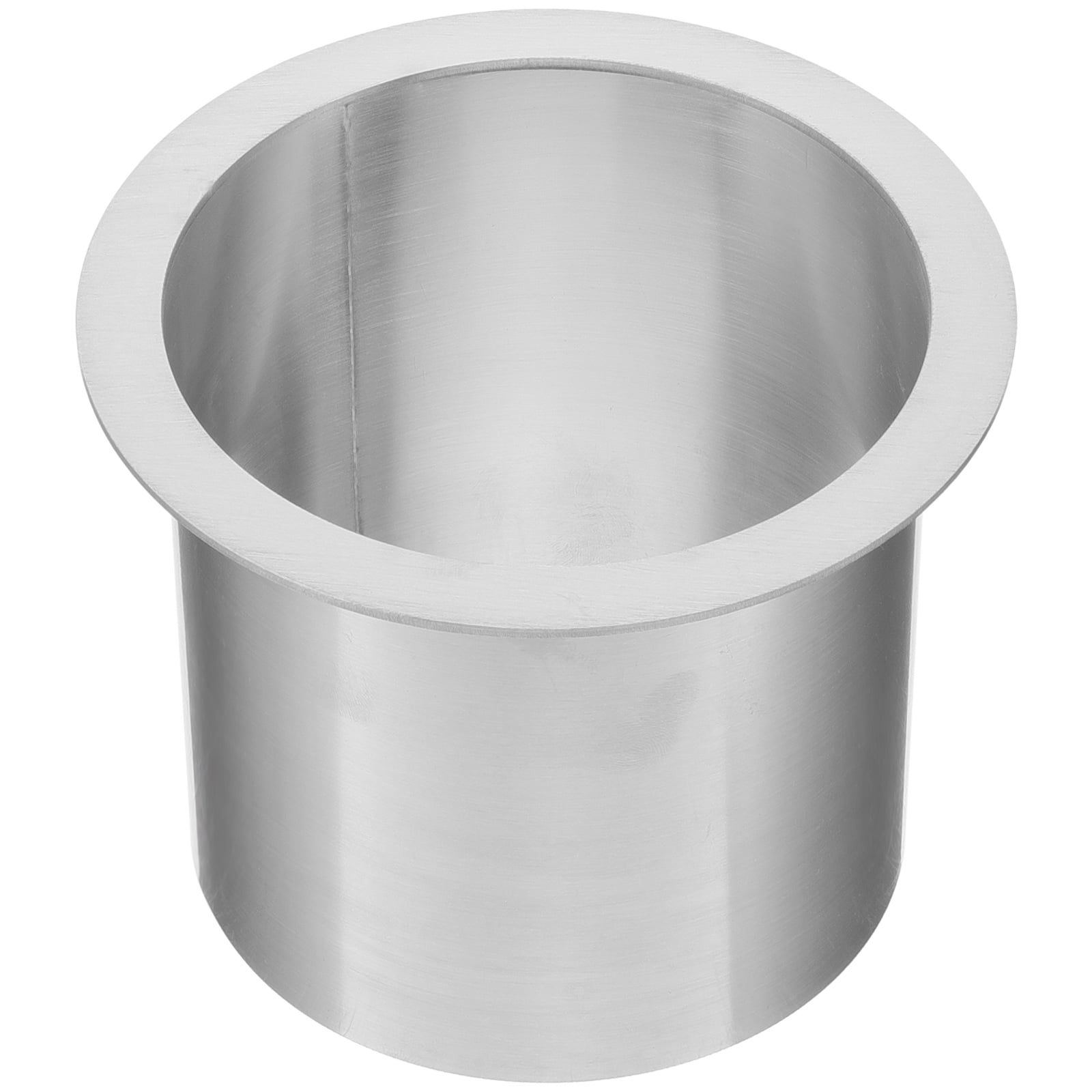 PartyKindom Kitchen Counter Trash Chute Stainless Steel Round Embedded ...