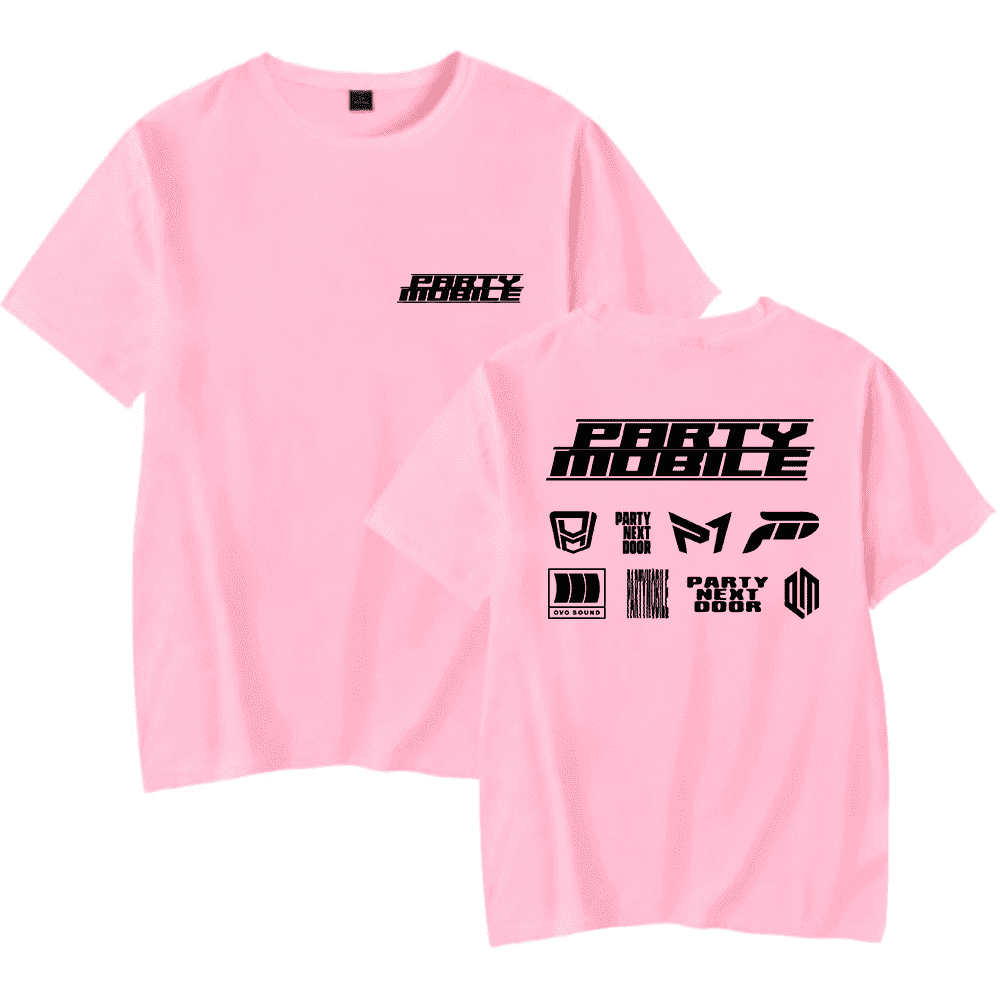 PartyNextDoor Merch PartyMobile Logo Men's and women's pure cotton ...