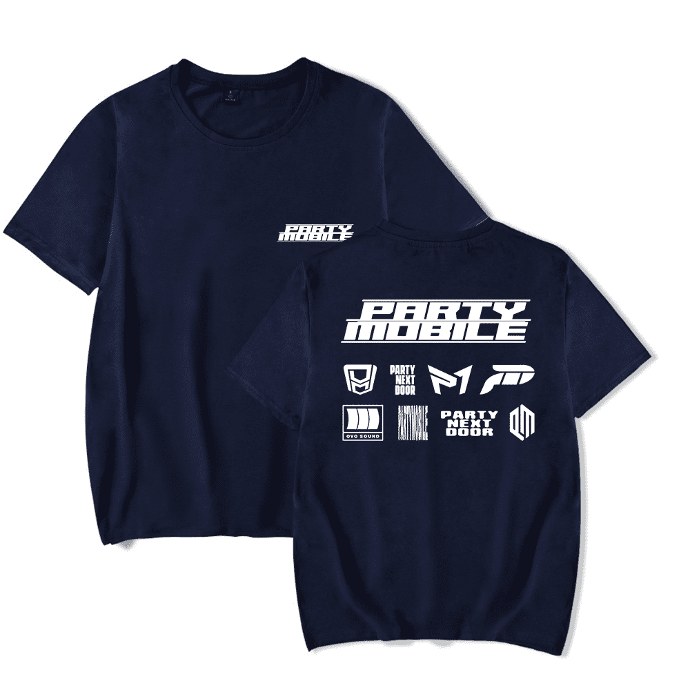 PartyNextDoor Merch PartyMobile Logo T-shirt t shirt Unisex Short ...