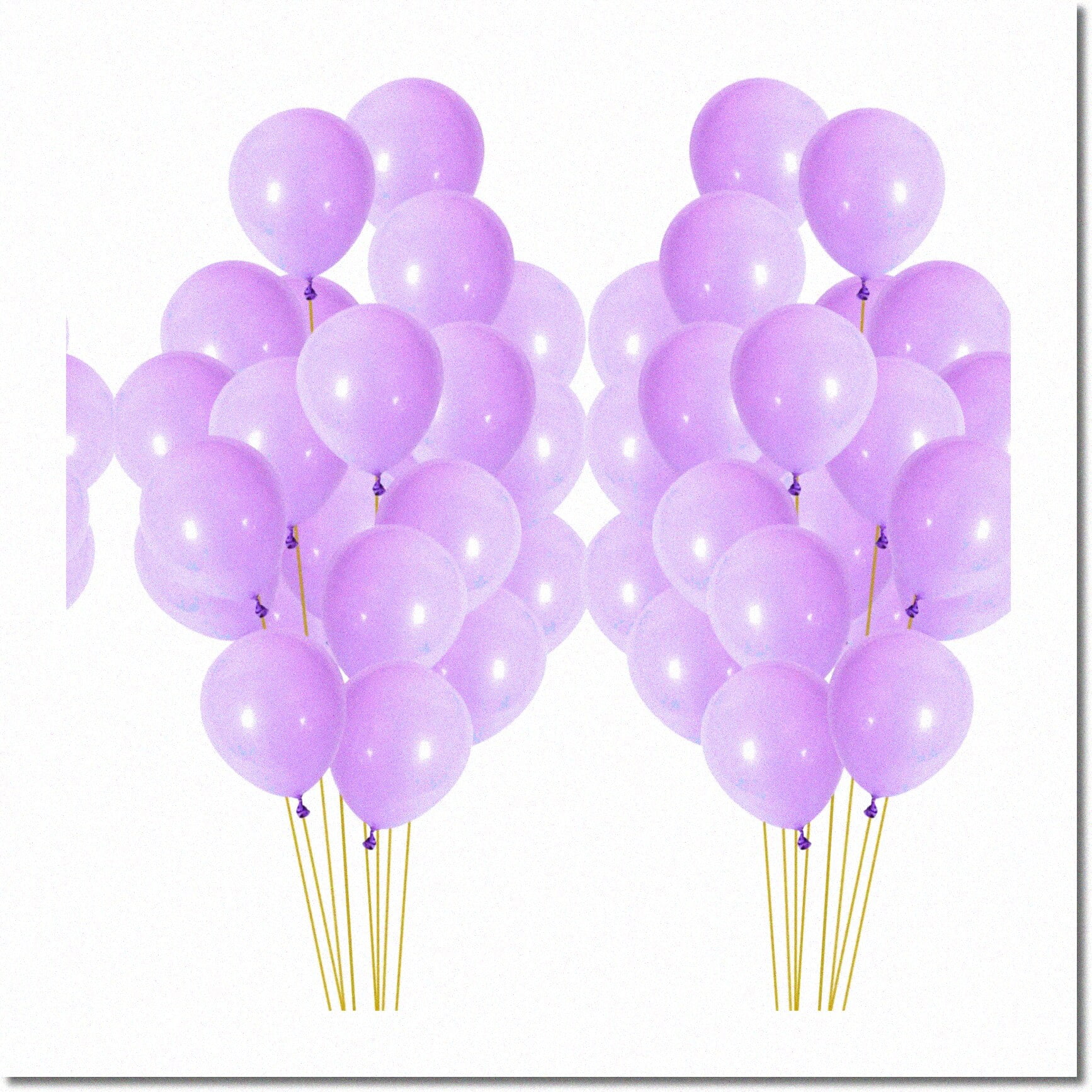 PartyPop Macaron Magic: 50pcs Vibrant Purple Balloons for Birthday ...