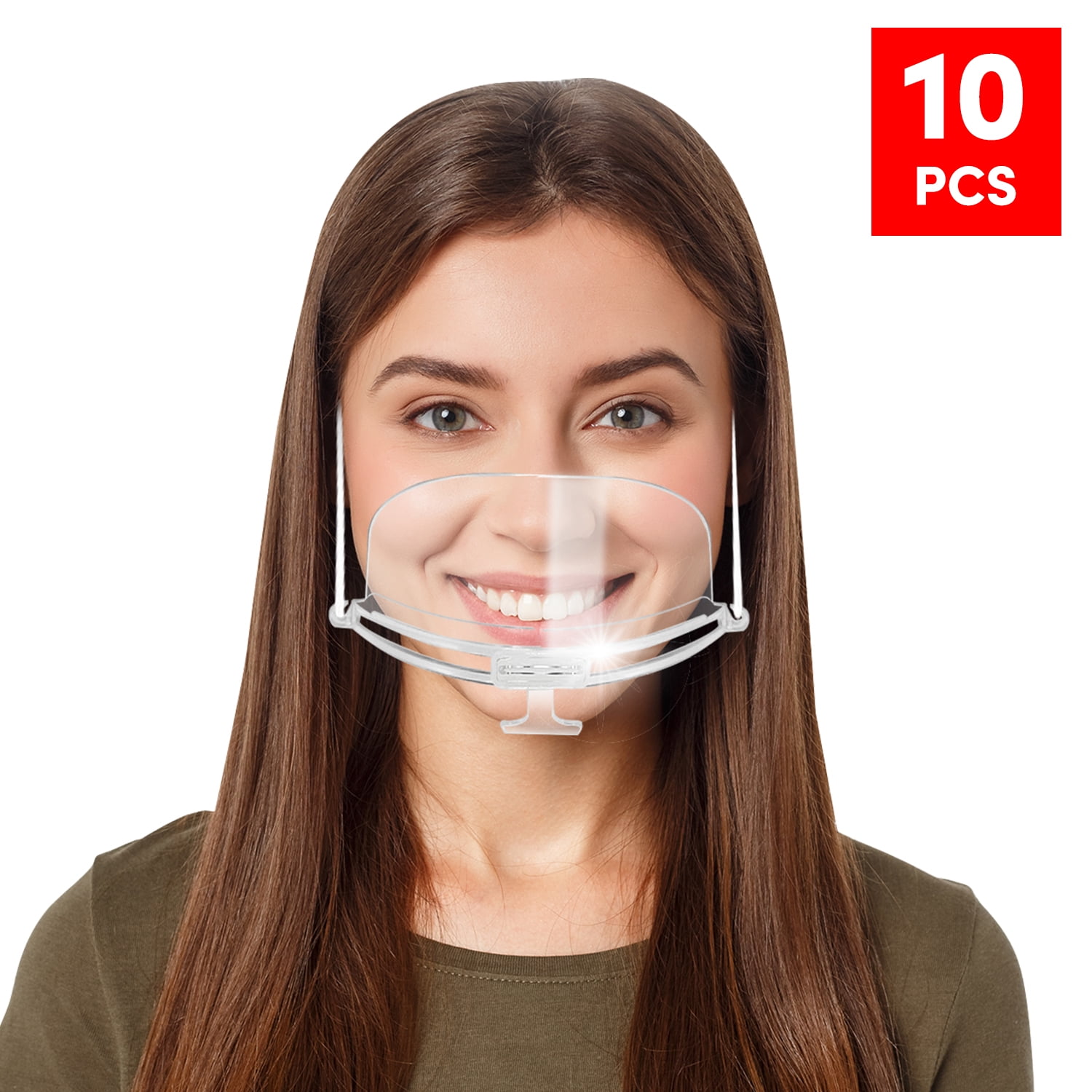 PartySaving Clear Mouth Shield Guard Cover for Food Prep Restaurant ...
