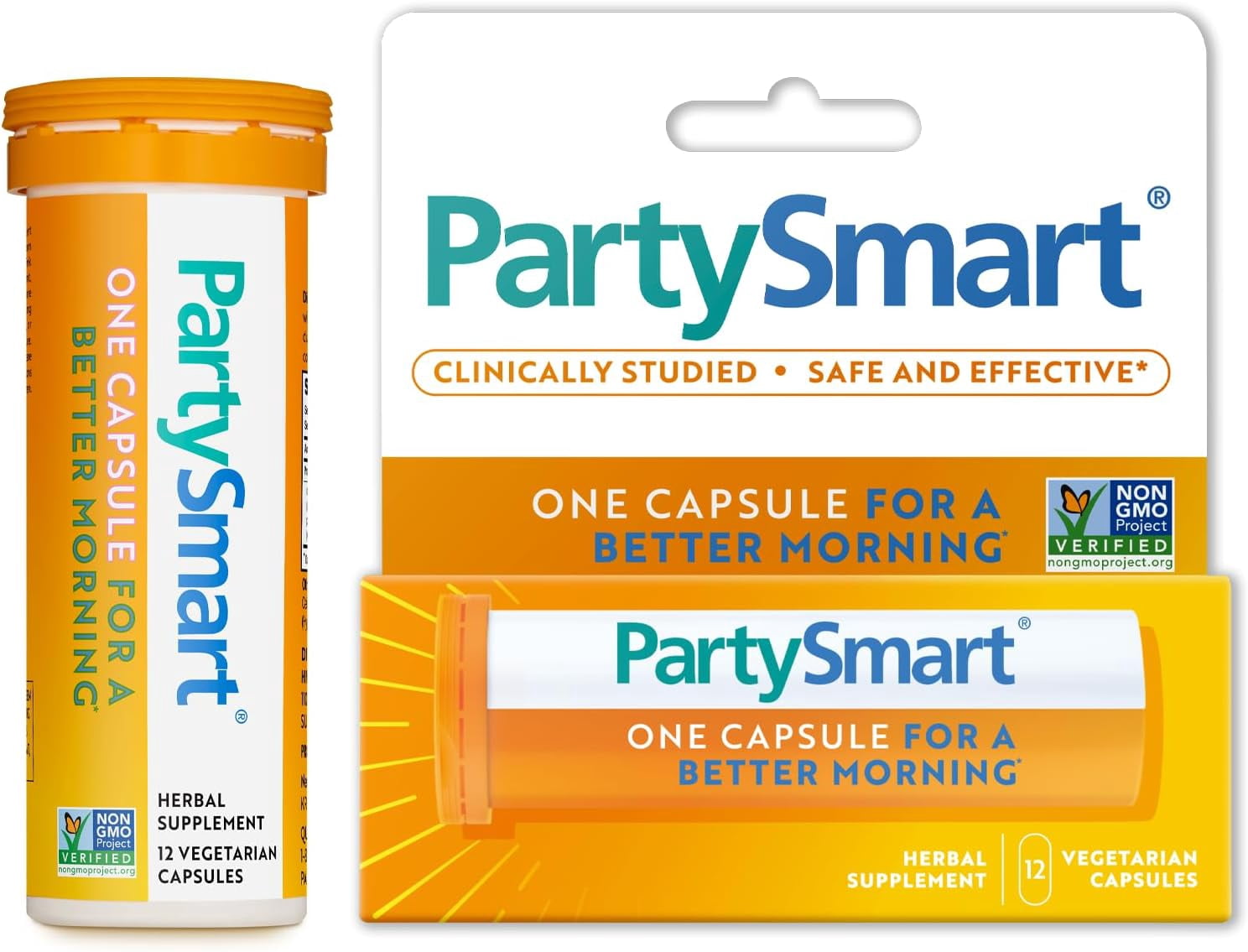 Himalaya, PartySmart, 12 capsules, plant-based herbal supplement for ...