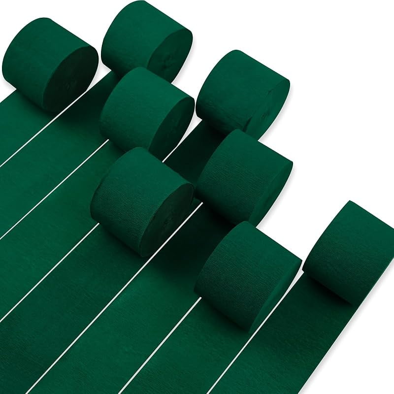 PartyWoo Crepe Paper Streamers 8 Rolls 656ft, Pack of Pink, Purple ...