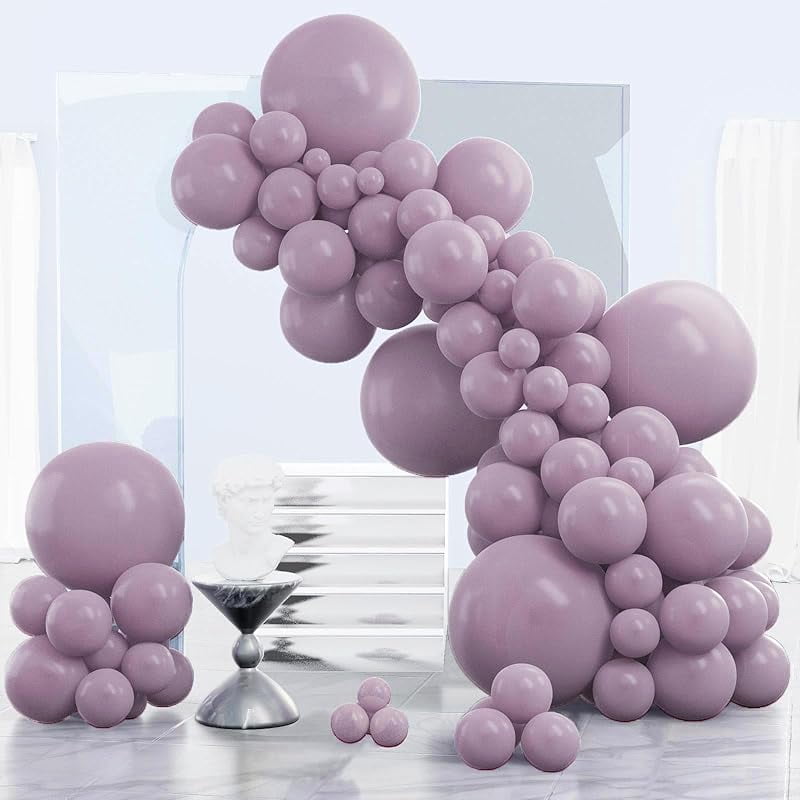 PartyWoo Gray Balloons 140 pcs Different Sizes Pack of 18 12 10 5 Inch ...