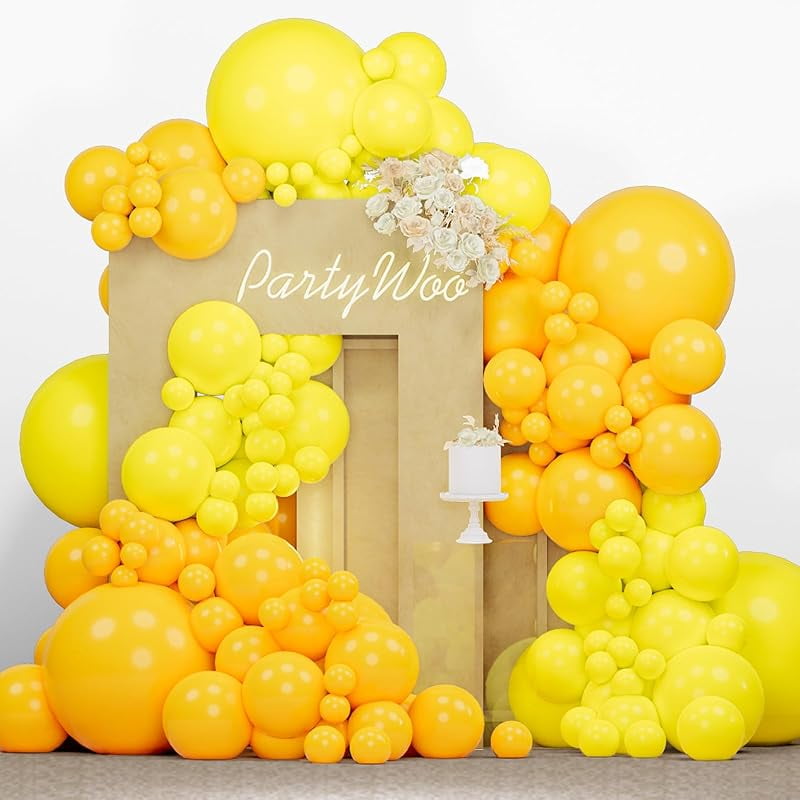 PartyWoo Pink Balloons 138 pcs Light Pink Balloons Different Sizes Pack ...