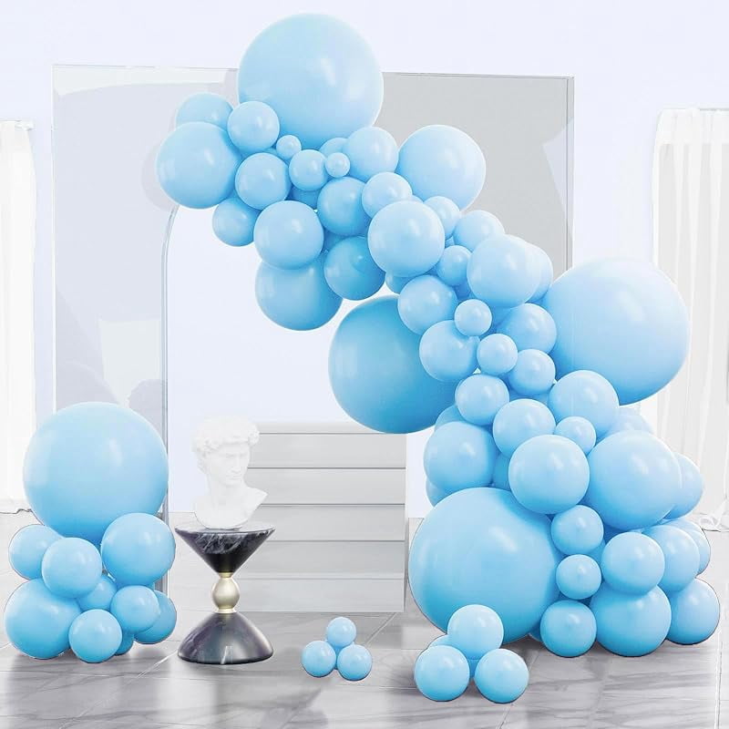 PartyWoo Red Balloons, 140 pcs Matte Different Sizes Pack of 18 Inch 12 ...