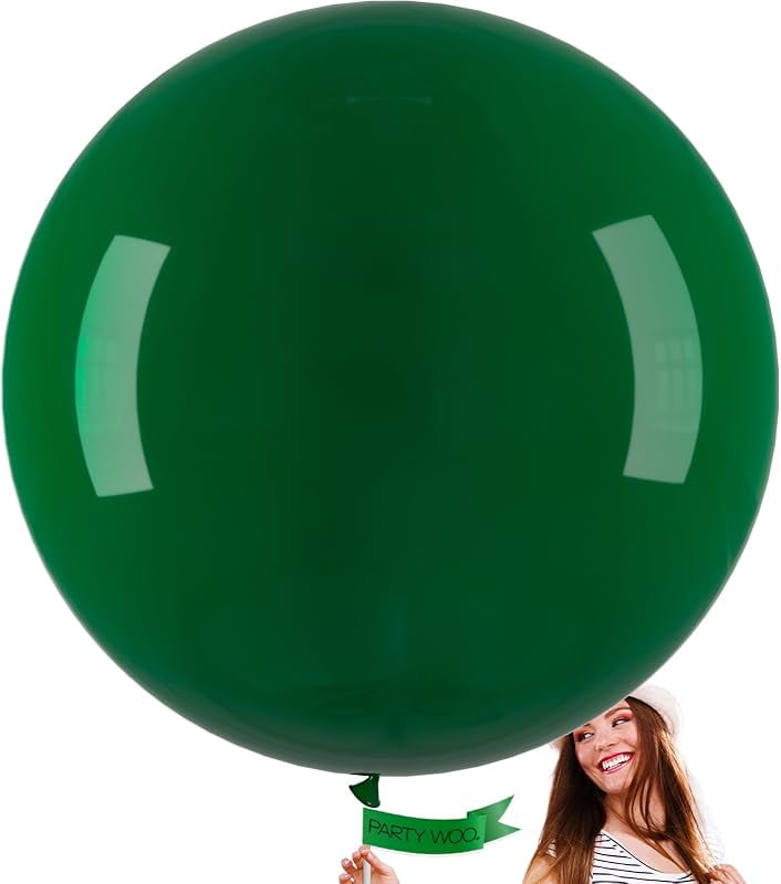 PartyWoo Red Balloons, 4 pcs 36 Inch Large Red Balloons, Big Red Latex ...