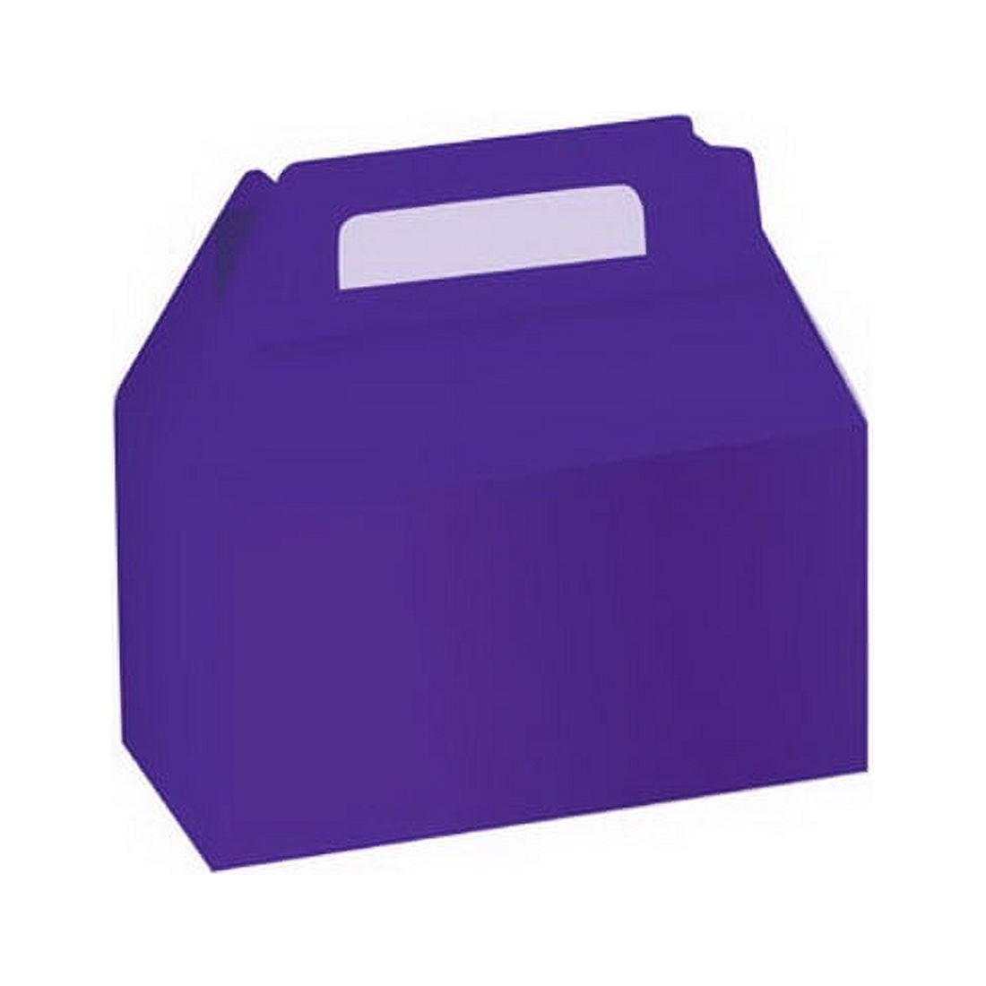Partypro 040197 Purple Cookie/Candy Box - Walmart Business Supplies