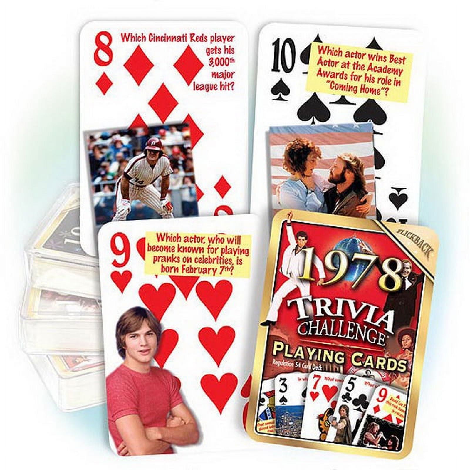 Partypro PC1978 1978 Trivia Playing Cards - Walmart.com
