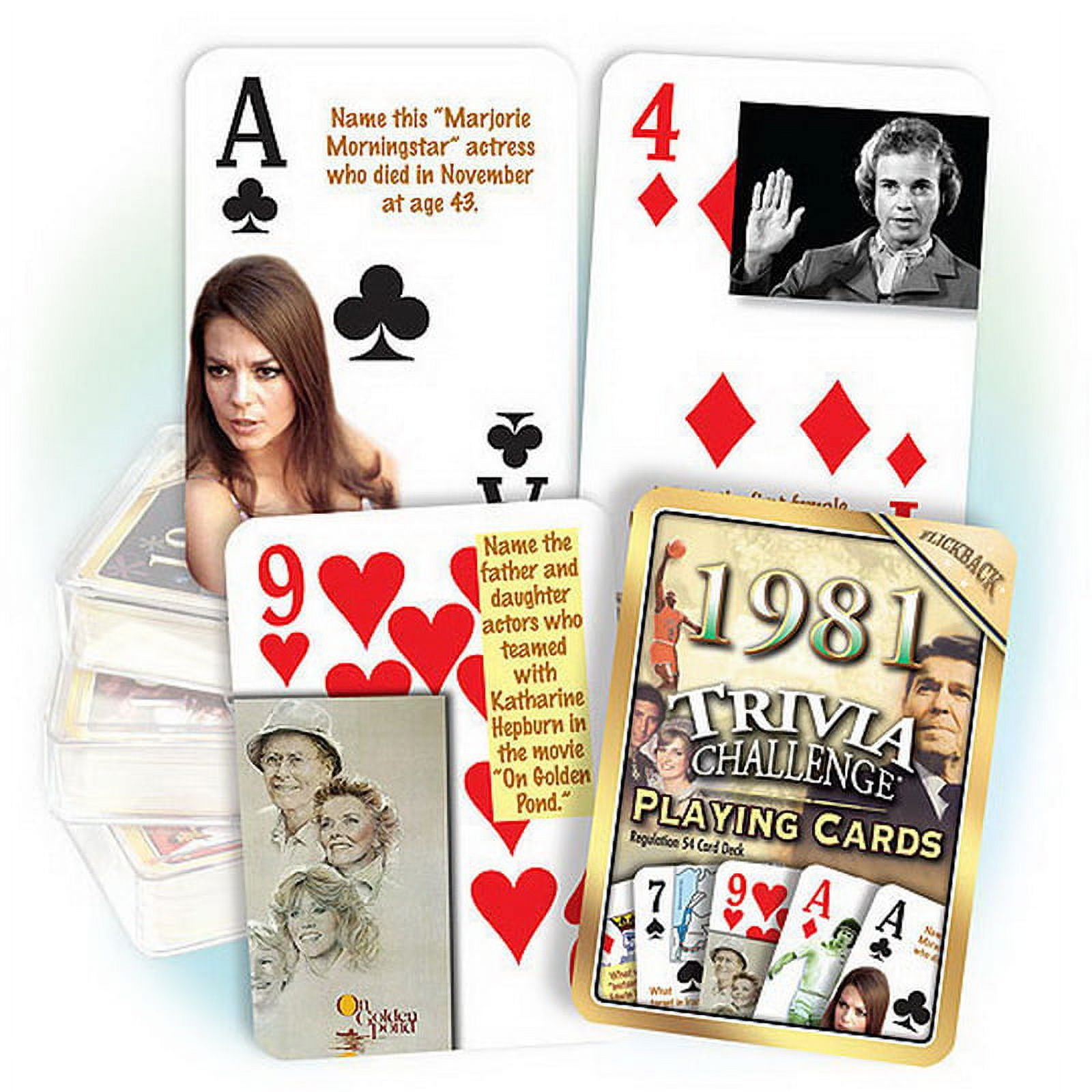 Partypro PC1981 1981 Trivia Playing Cards - Walmart.com