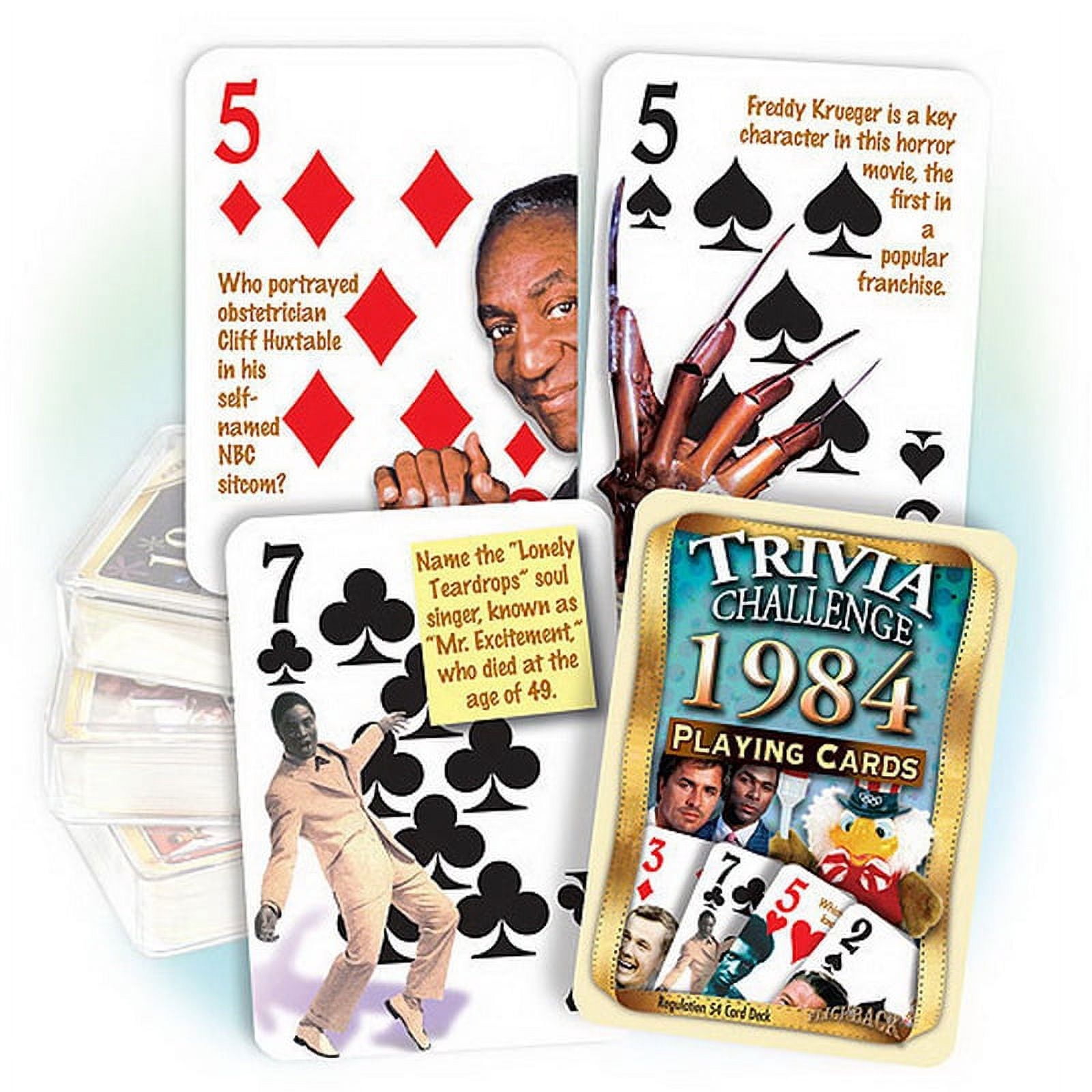 Partypro PC1984 1984 Trivia Playing Cards - Walmart.com