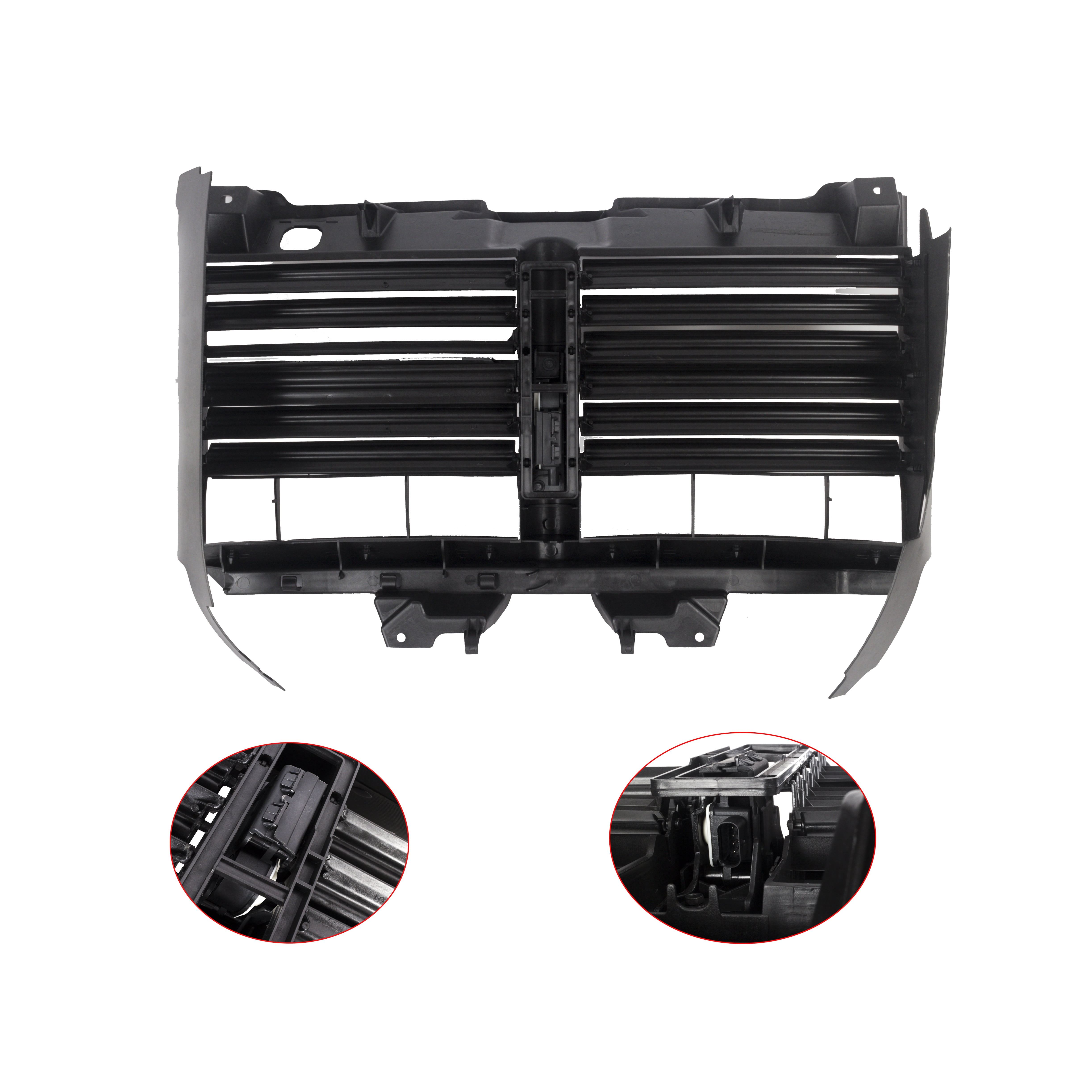 Partzer Active Grille Shutter W/O Actuator For 2013-2018 Dodge Ram 1500 ...