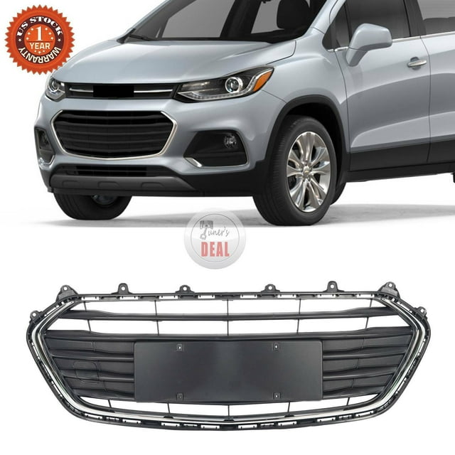 Partzer Front Bumper Grille Center Grill Compatible With Chevrolet Trax ...