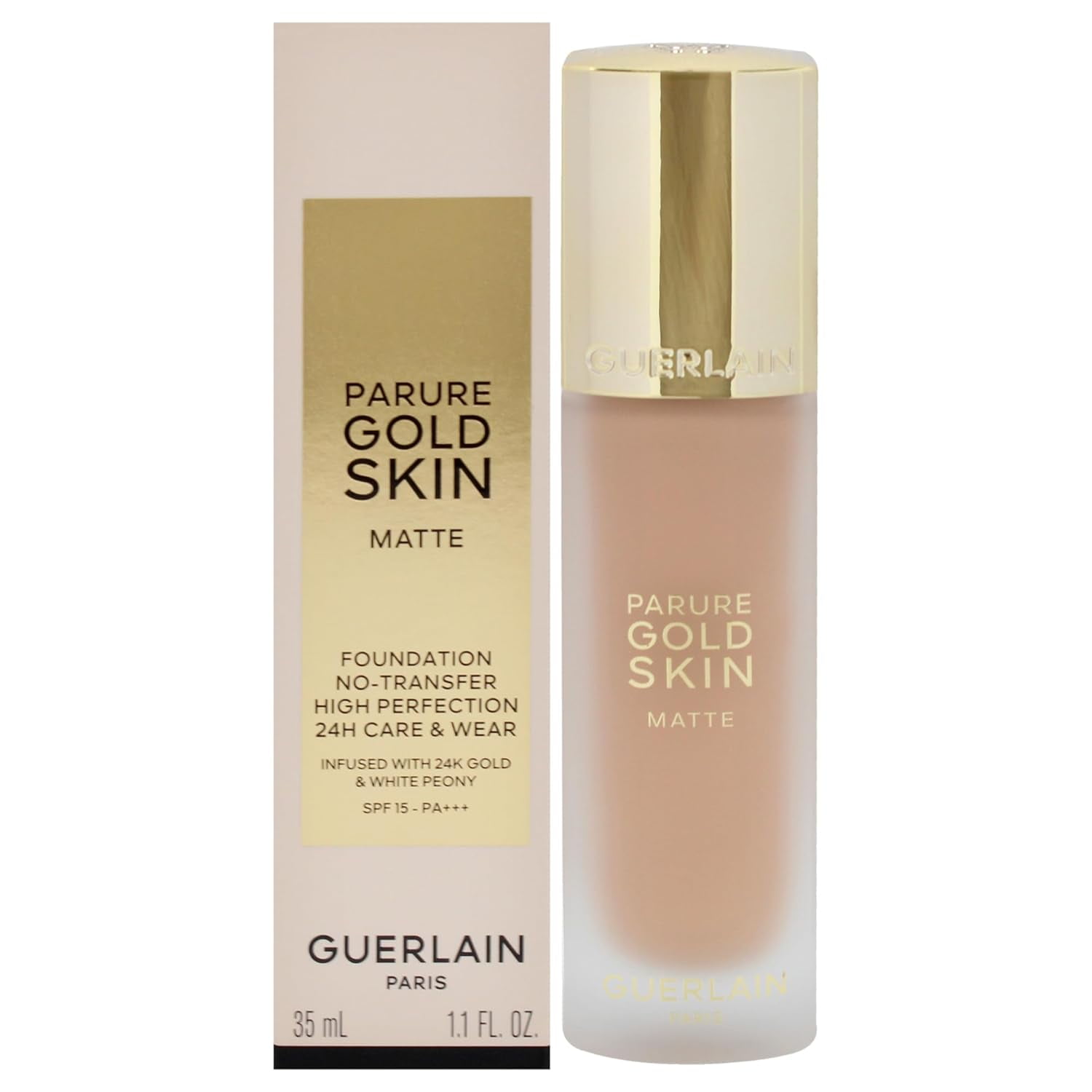 Parure Gold Skin Matte 24H Wear No-Transfer Foundation SPF 15-2N ...