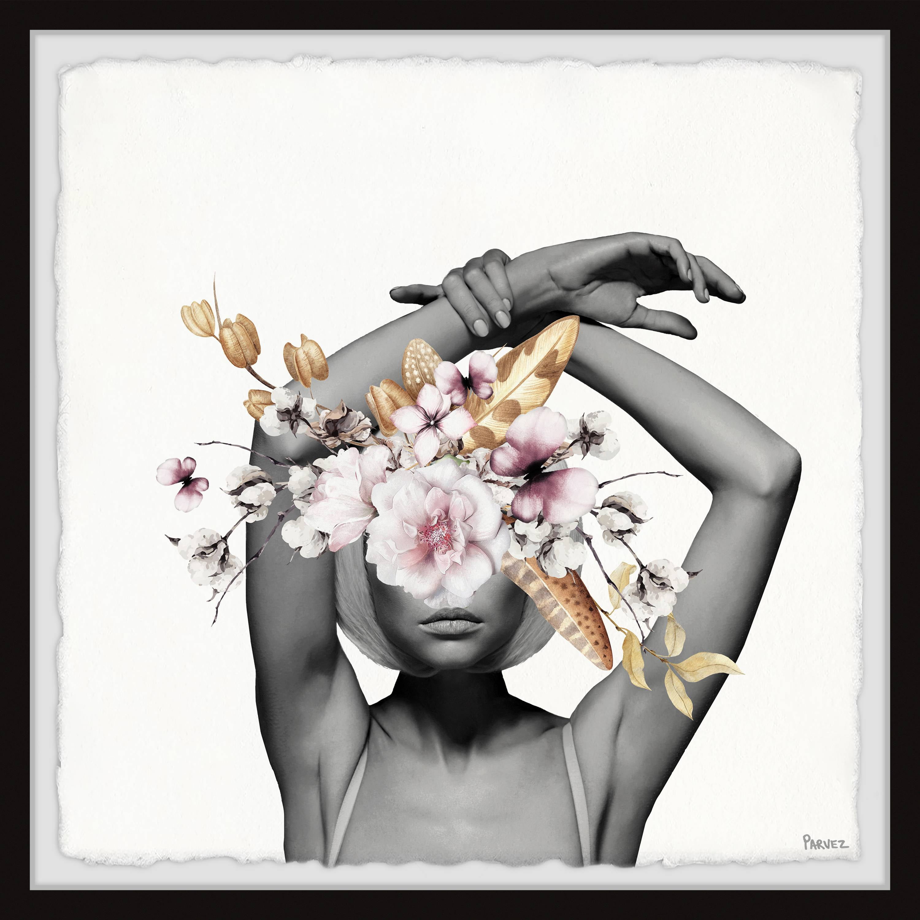 Parvez Taj "Confident Bloom" Framed Painting Print - Walmart.com