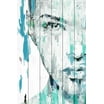 Parvez Taj Peacock Art Print on Brushed Aluminum - Walmart.com